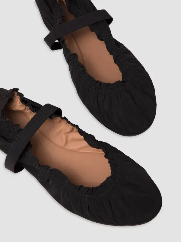 ODISSI Flora Ruched Ballet Flats