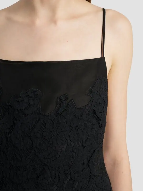 Khaite Neema Lace-silk Camisole