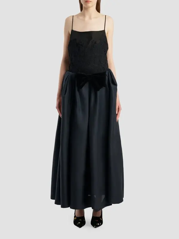 Khaite Neema Lace-silk Camisole