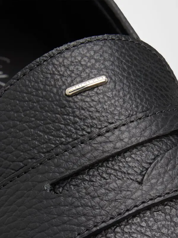 GIUSEPPE ZANOTTI Rupert Leather Penny Loafers