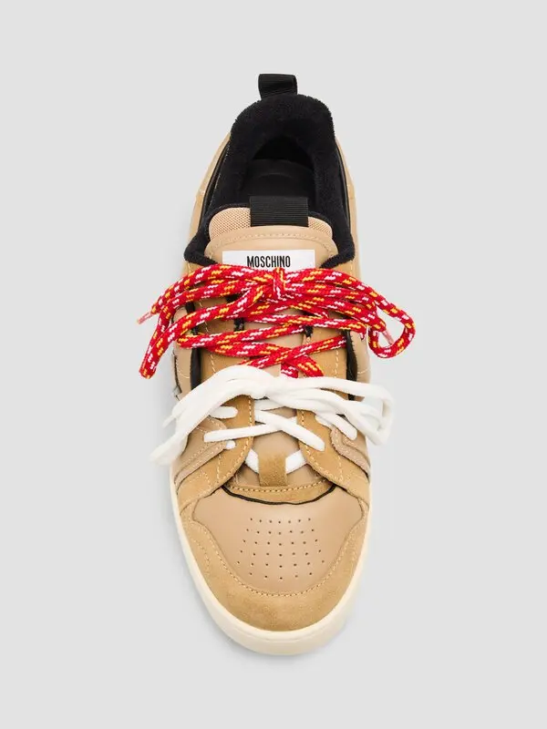 Moschino M Double-laces Low-top Sneakers