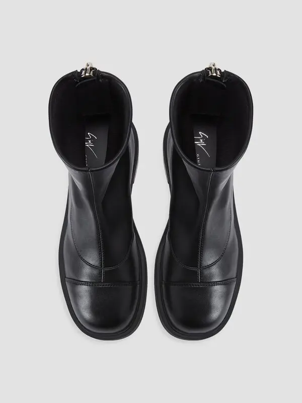 GIUSEPPE ZANOTTI Morris 25mm Leather Ankle Boots