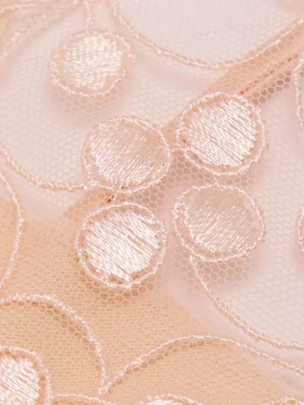 Kiki De Montparnasse Embroidered G-string Thong