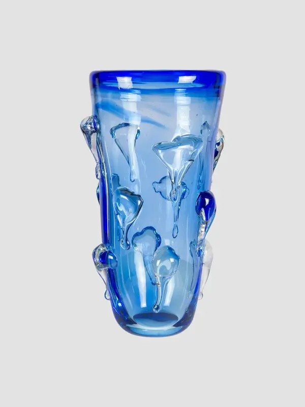 DALE TIFFANY Mayera Glass Vase - Blue