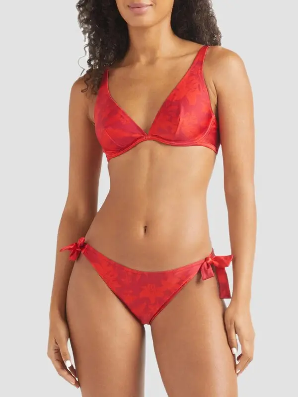 Vilebrequin Flower Power Stretch-jersey Bikini Top