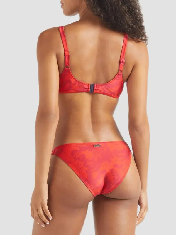 Vilebrequin Flower Power Stretch-jersey Bikini Top
