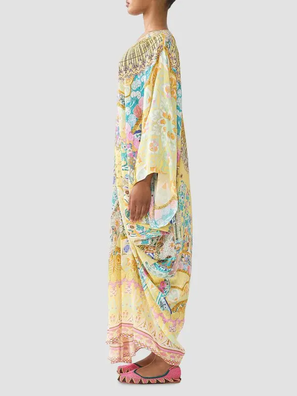 Camilla Barcelona Babe Silk Long Caftan