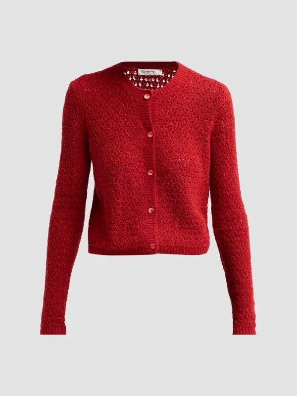 FRAME The Chenille Wool Cardigan