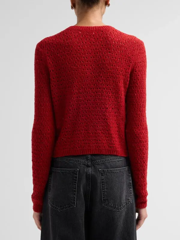 FRAME The Chenille Wool Cardigan
