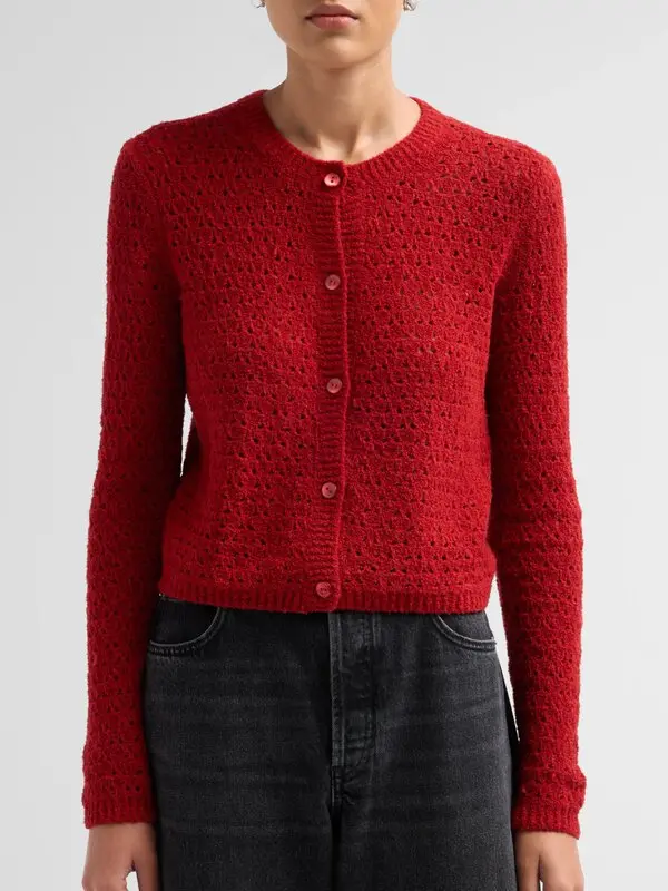 FRAME The Chenille Wool Cardigan