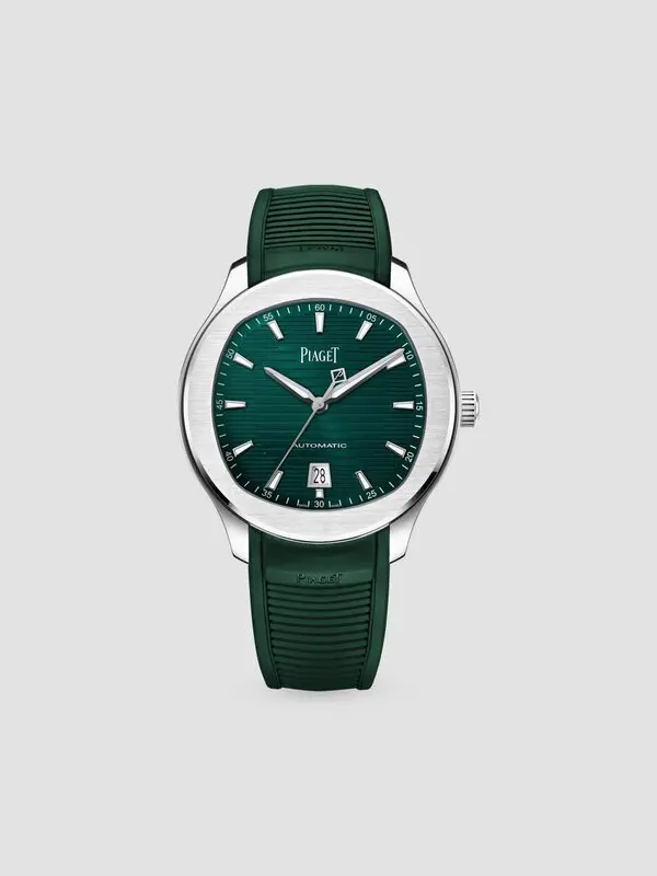 PIAGET Polo Stainless Steel & Rubber Date Watch/42mm