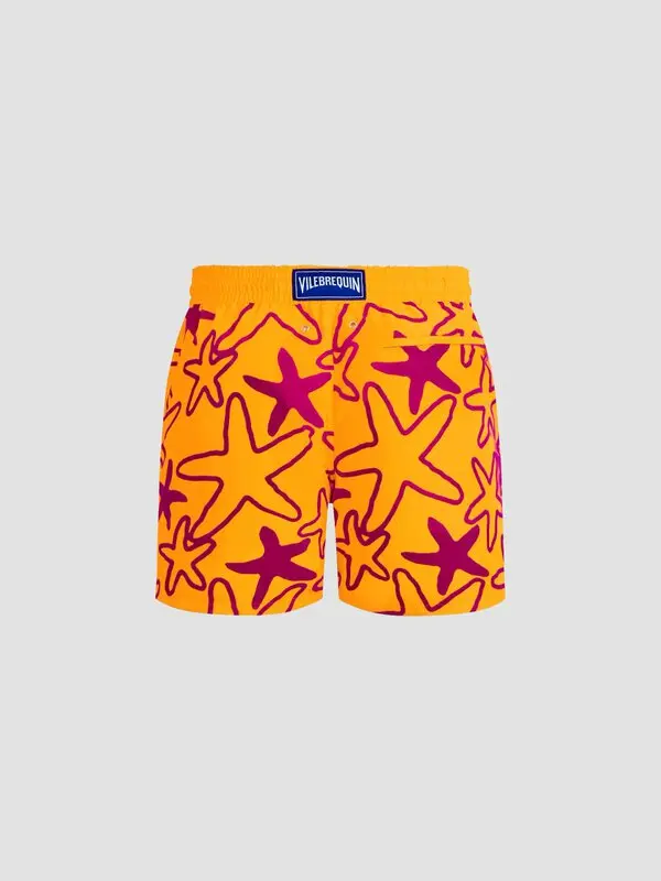 Vilebrequin Starlettes Packable Flocked Swim Trunks