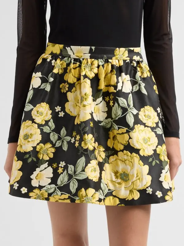 Alice + Olivia Chara Turtleneck Mini Dress