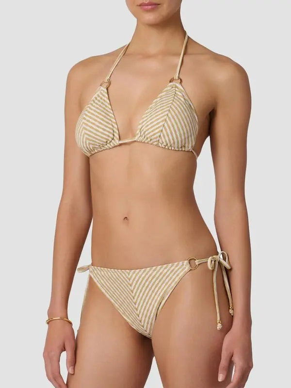 Shoshanna Mitered Triangle Bikini Top