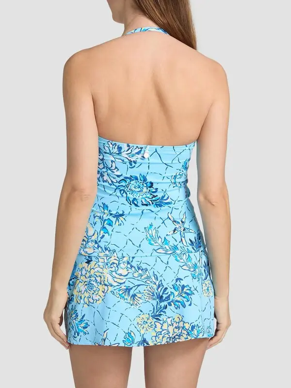 Lilly Pulitzer® Flaco Bellevue Breakers Beach Tankini Top