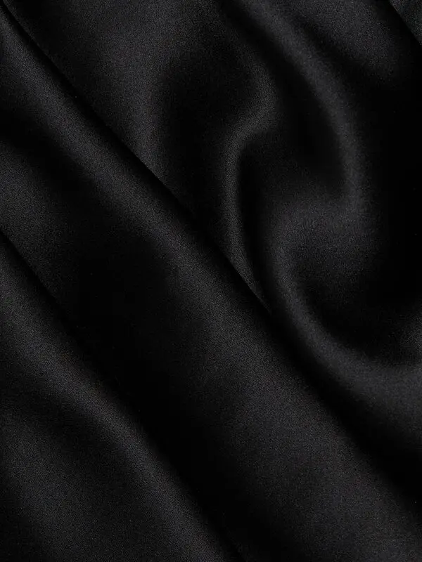 Kiki De Montparnasse Soie Asymmetrical Halterneck Gown