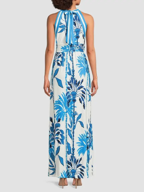 Lilly Pulitzer® Devena Floral Halter Maxi Dress