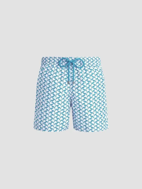 Vilebrequin Moorea Net Sharks Swim Trunks