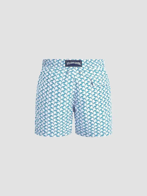 Vilebrequin Moorea Net Sharks Swim Trunks