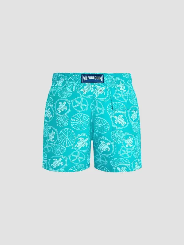 Vilebrequin Oursins Bicolores Printed Swim Shorts