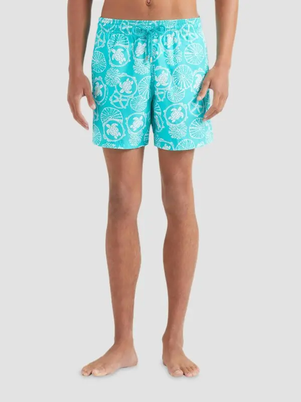 Vilebrequin Oursins Bicolores Printed Swim Shorts