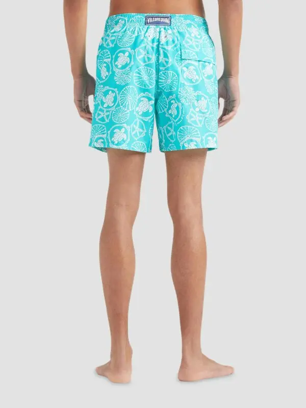 Vilebrequin Oursins Bicolores Printed Swim Shorts