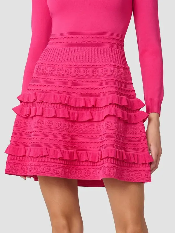 Shoshanna Joie Knit Fit & Flare Minidress