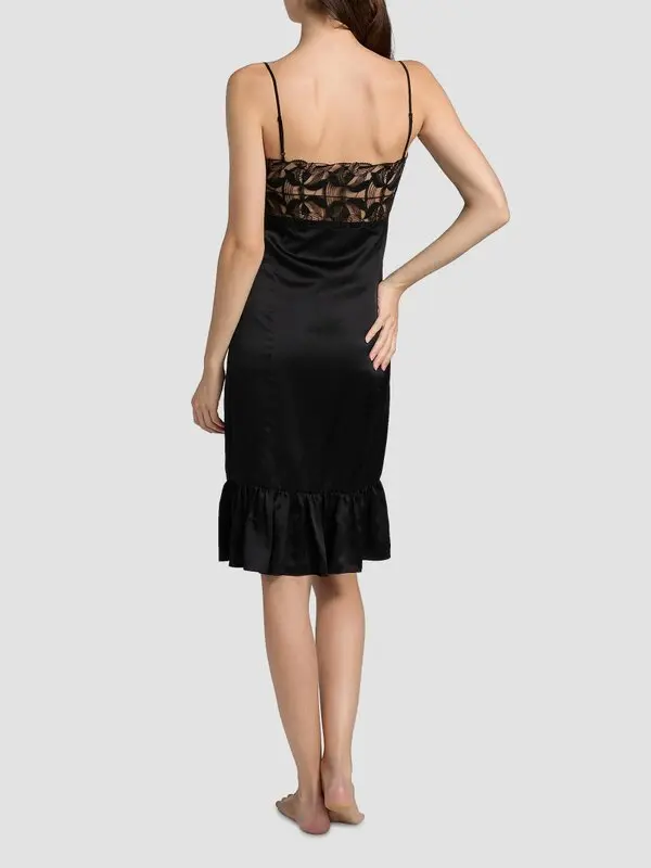 Kiki De Montparnasse Eclore Embroidered Midi-dress