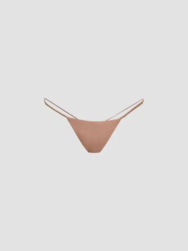 Kiki De Montparnasse Echauffe G-string Thong - Caf