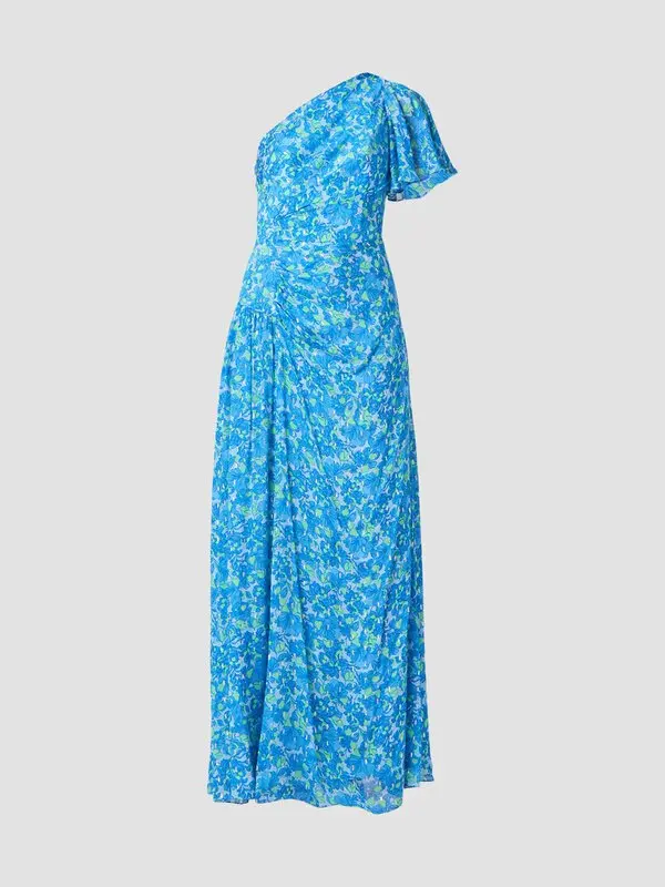 Shoshanna Latissa One-shoulder Maxi Dress