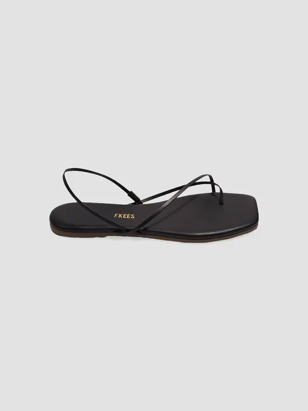 Tkees Millie Leather Sandals - Sable