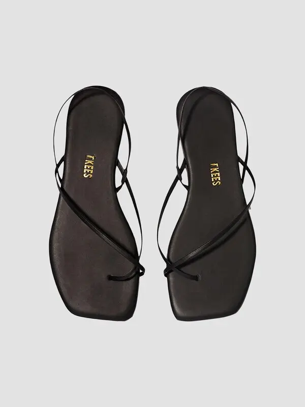 Tkees Millie Leather Sandals - Sable