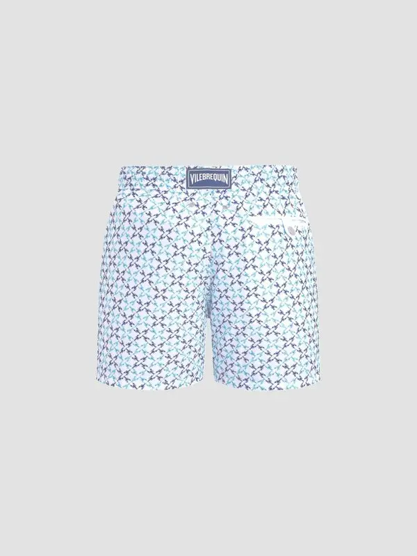 Vilebrequin Homard Embroidered Swim Trunks