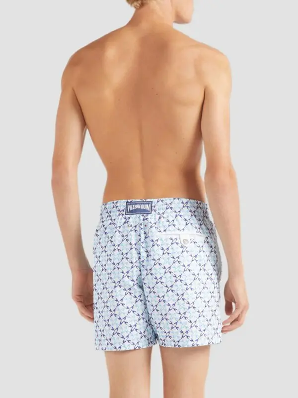 Vilebrequin Homard Embroidered Swim Trunks