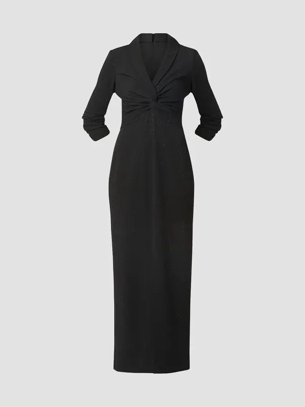 Shoshanna Asher Embellished Crepe Dress