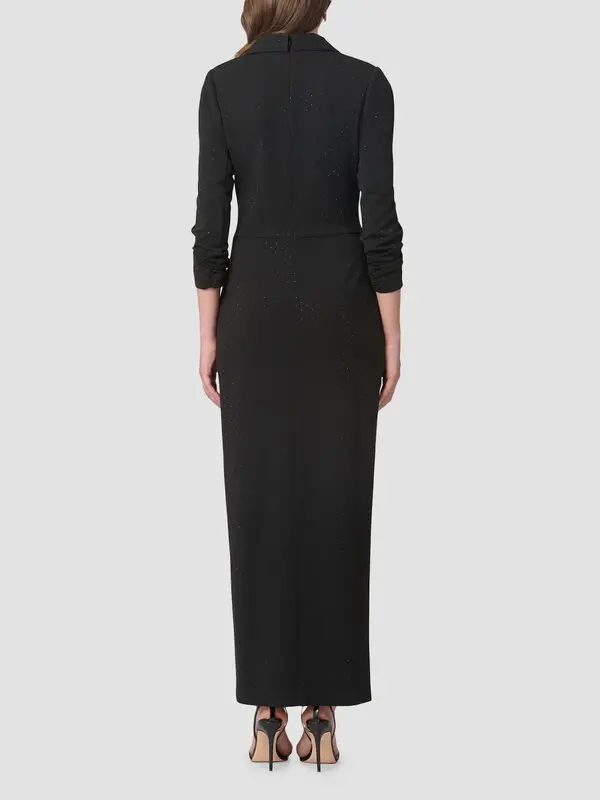 Shoshanna Asher Embellished Crepe Dress