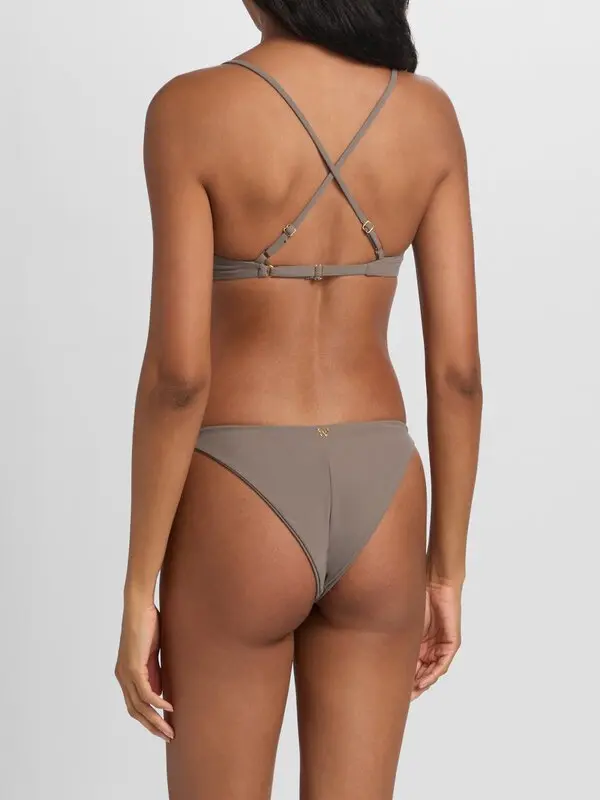 Kiki De Montparnasse Athletic Cross Back Bikini Top