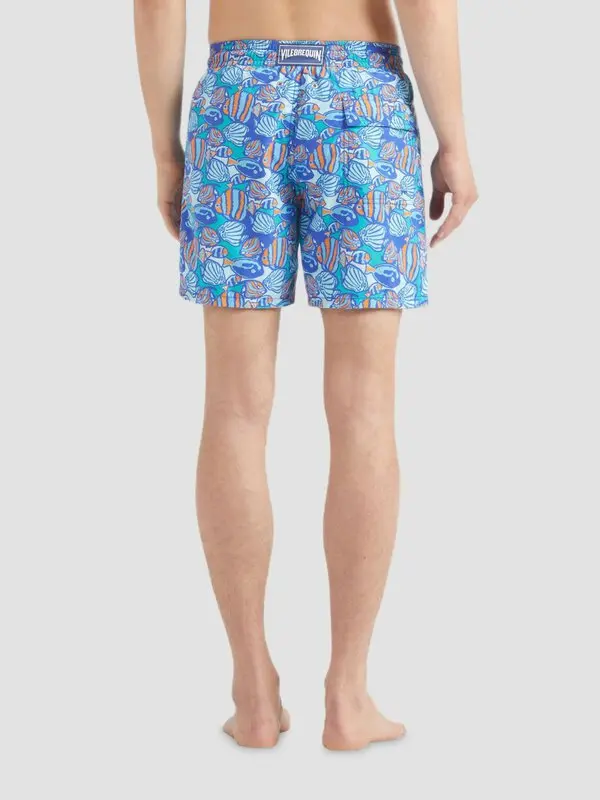 Vilebrequin Fishy Vibes Printed Swim Shorts