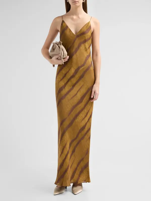 FRAME The Slip Maxi Dress