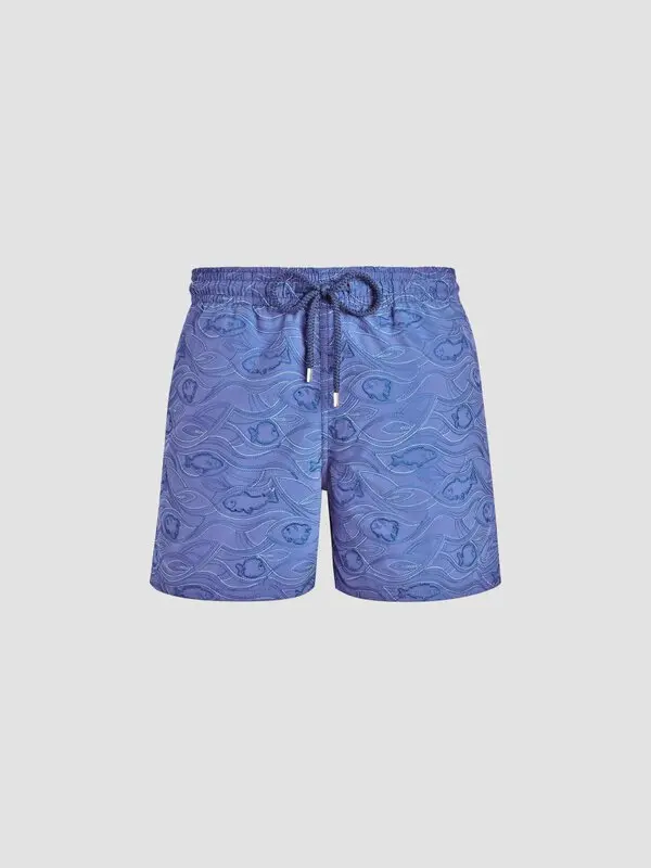 Vilebrequin Embroidered Aquarium Swim Trunks