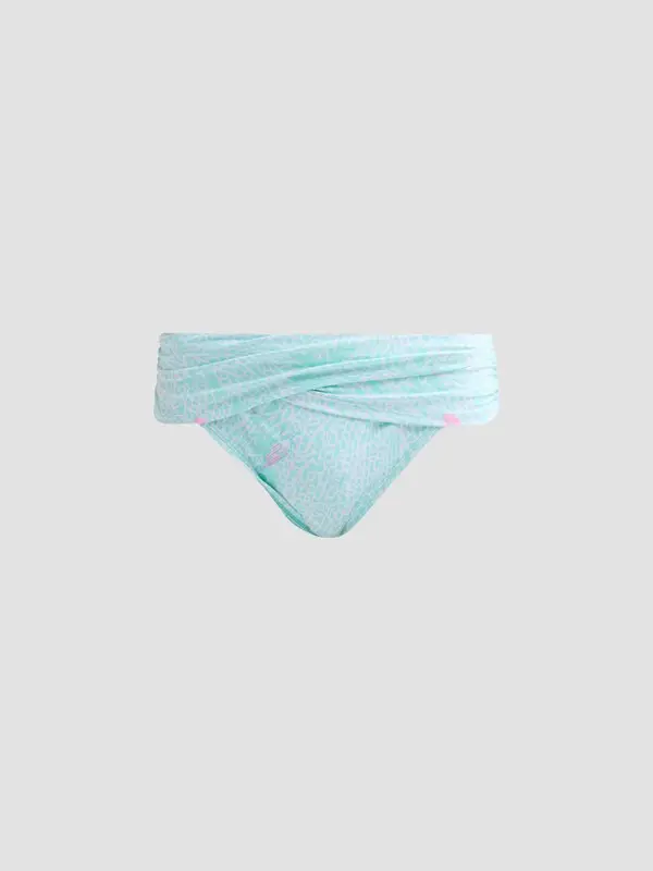 Lilly Pulitzer® Lagoon Sarong Hipster Bikini Bottom - Mint
