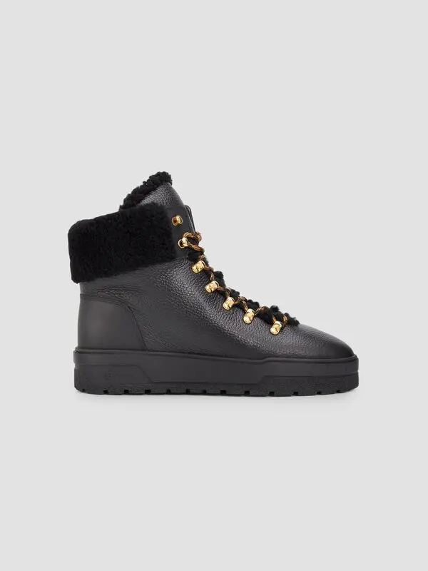 POLLINI Lace-up Ankle Boots