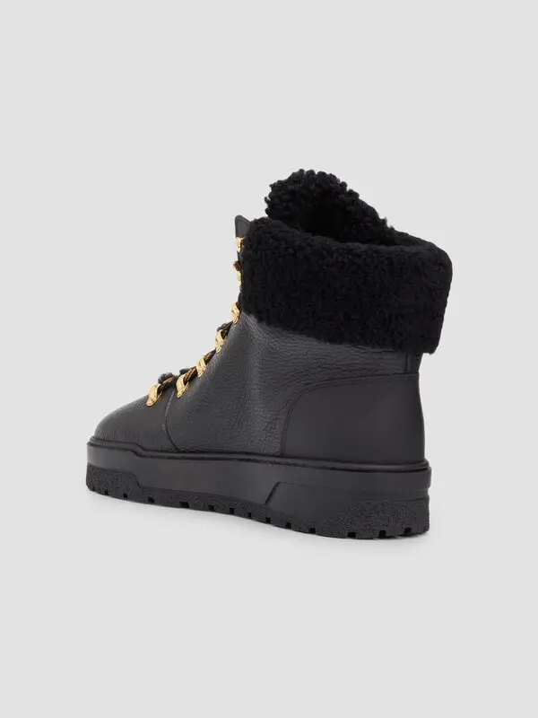 POLLINI Lace-up Ankle Boots