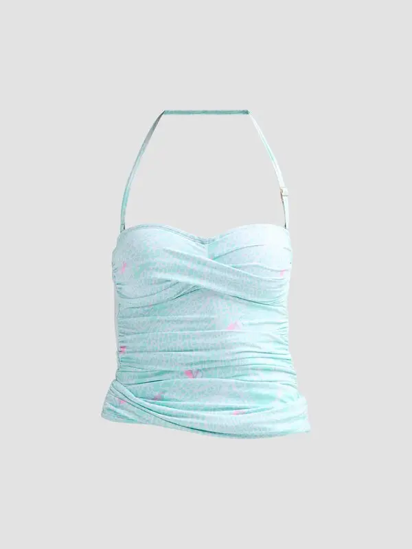 Lilly Pulitzer® Flaco Ruched Tankini - Mint