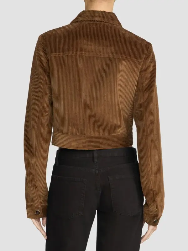 FRAME The Small Cotton Corduroy Jacket