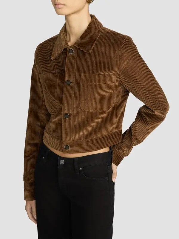 FRAME The Small Cotton Corduroy Jacket