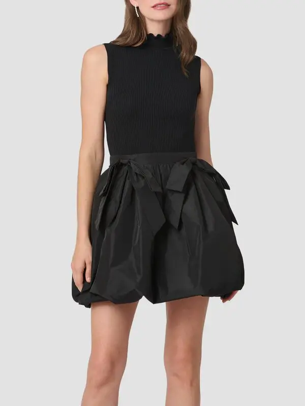 Shoshanna Brandy Mixed-media Minidress