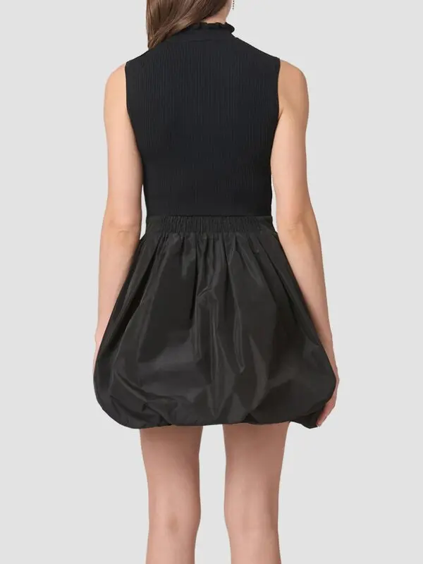 Shoshanna Brandy Mixed-media Minidress