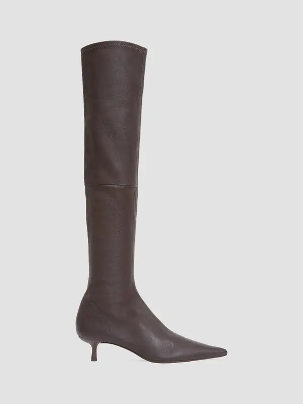Simkhai Joni 45mm Stretch-leather Knee-high Boots