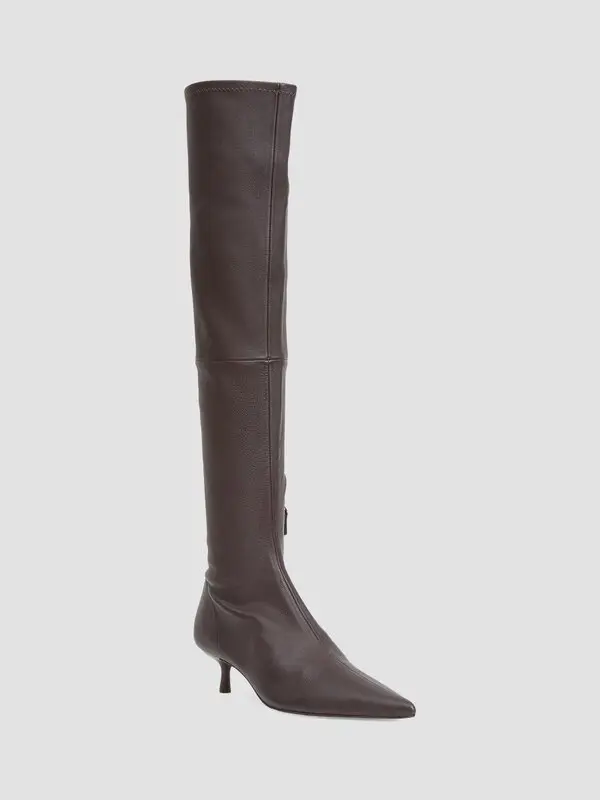 Simkhai Joni 45mm Stretch-leather Knee-high Boots